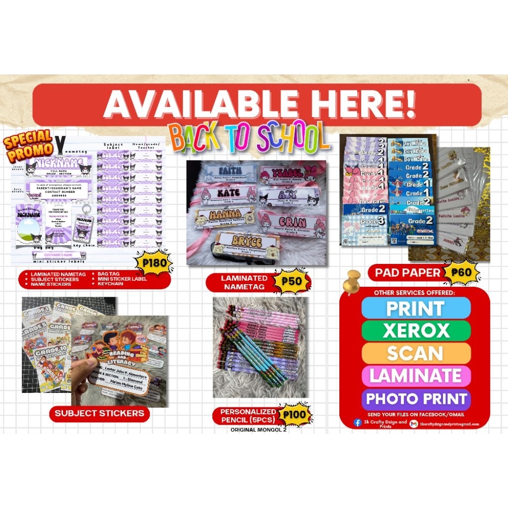 Laminated Signage/Available here/SHOPEE CHECK OUT ONLY | Shopee Malaysia