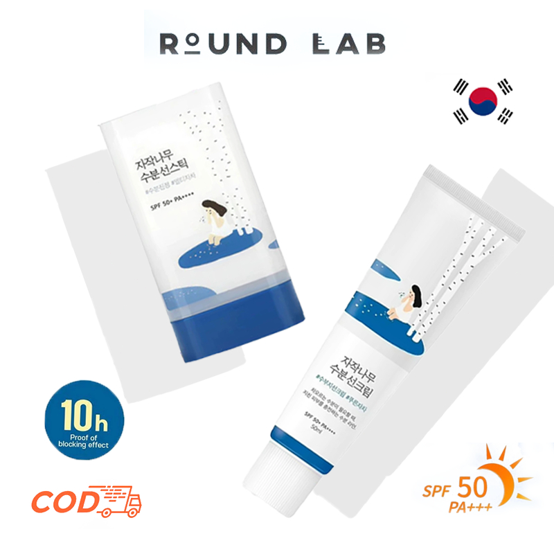 Round Lab Birch Juice Moisturizer Sun Stick SPF50+PA++++ Face Sunscreen ...