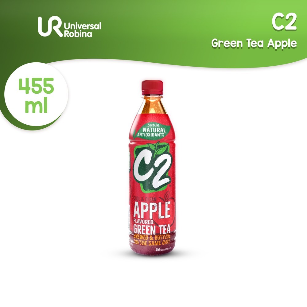 C2 Green Tea Apple (455ml) | Shopee Malaysia