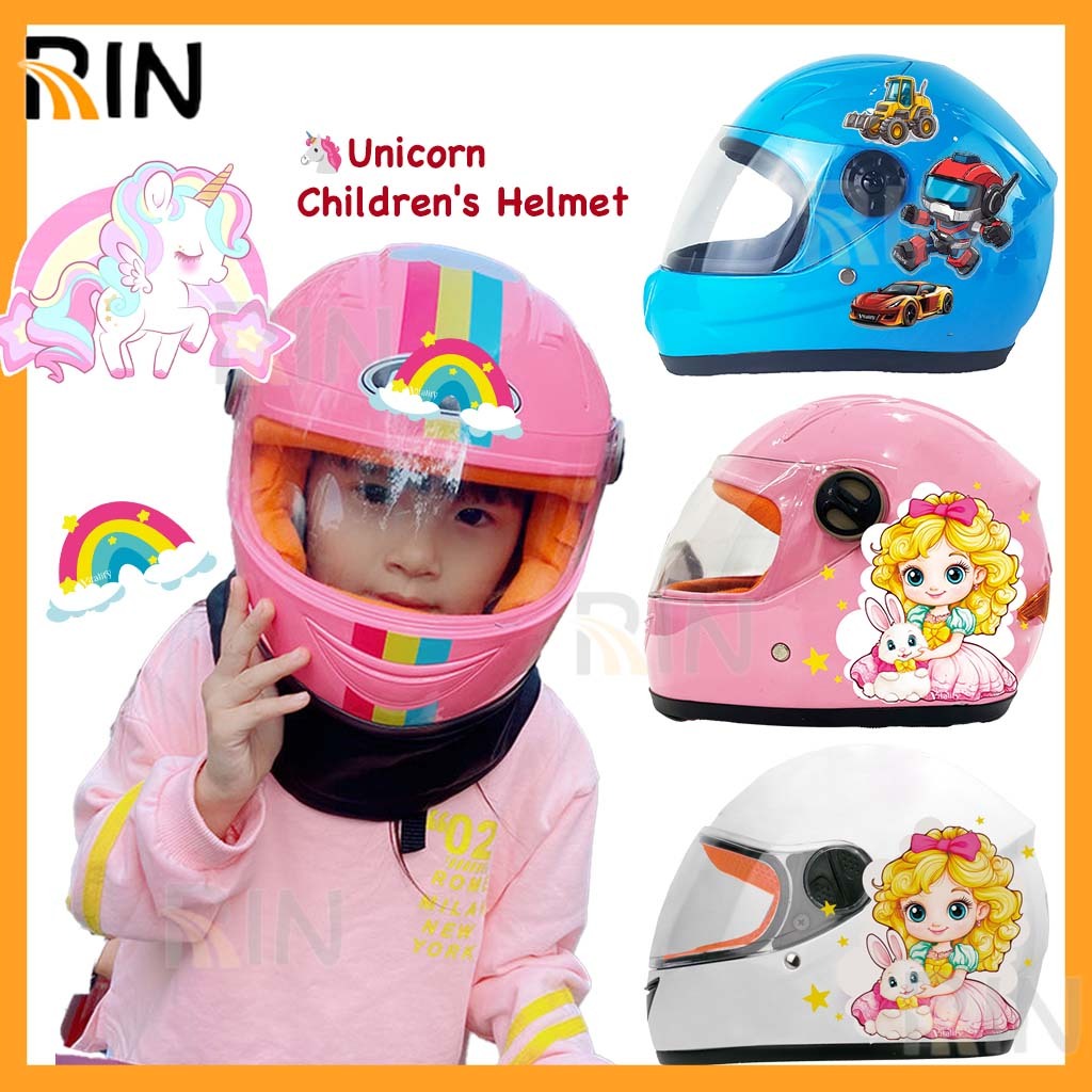 3-15 Years Old Face Helmet for Kids Motorcycles Protective with ICC ...