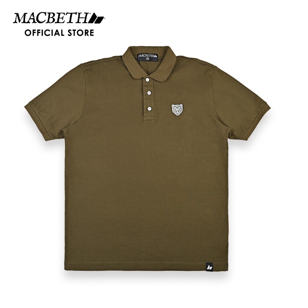 Macbeth Men's Markdown Polo Shirt " BEAR HEAD " | Shopee Malaysia