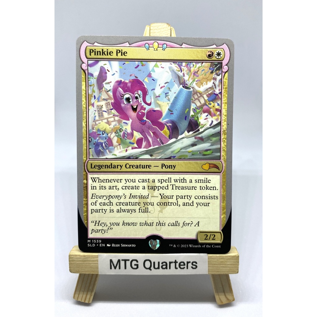 MTG Proxy Card - Pinkie Pie | Secret Lair Drop (SLD) | Shopee Malaysia
