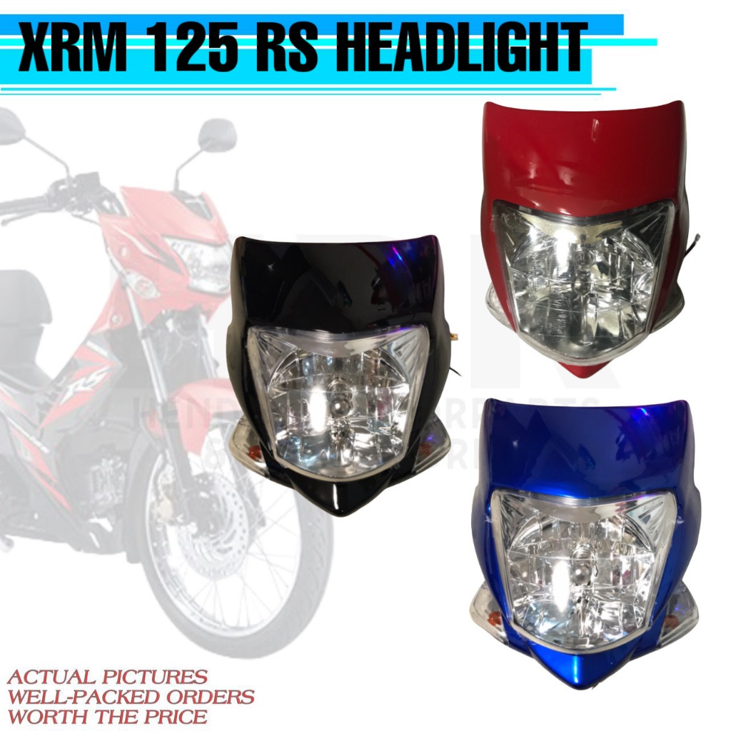 HDR HEADLIGHT / HEAD LAMP (SET) FOR HONDA XRM 125 / RS125 MOTORCYCLE ...