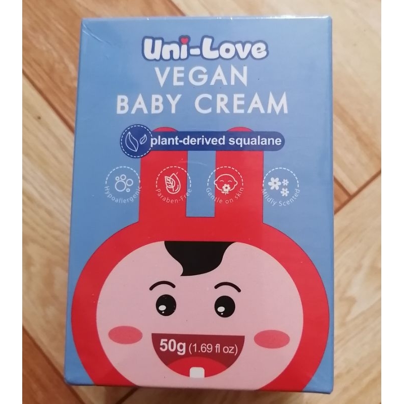 UNILOVE VEGAN BABY CREAM 50g 1 PACK | Shopee Malaysia