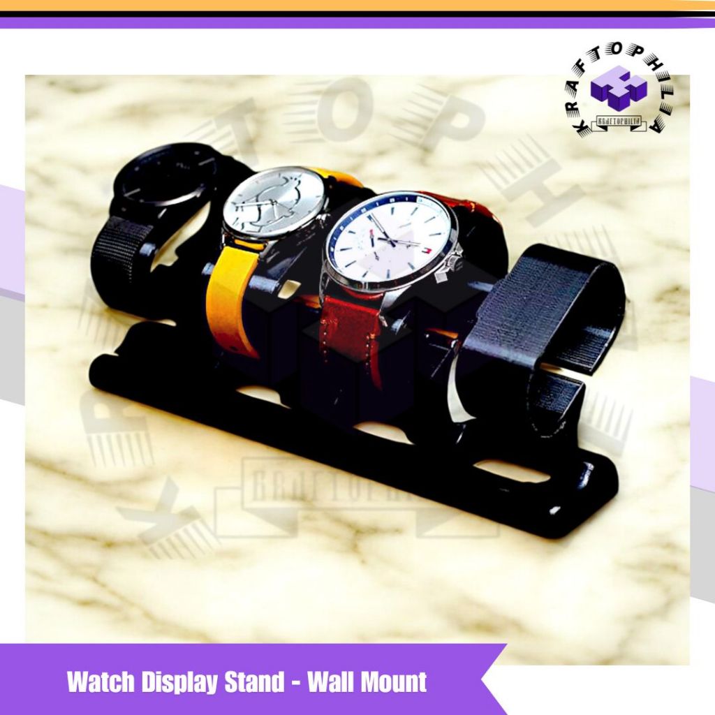 Watch Display Stand (Single/Set of 4/Wall Mount) | Shopee Malaysia