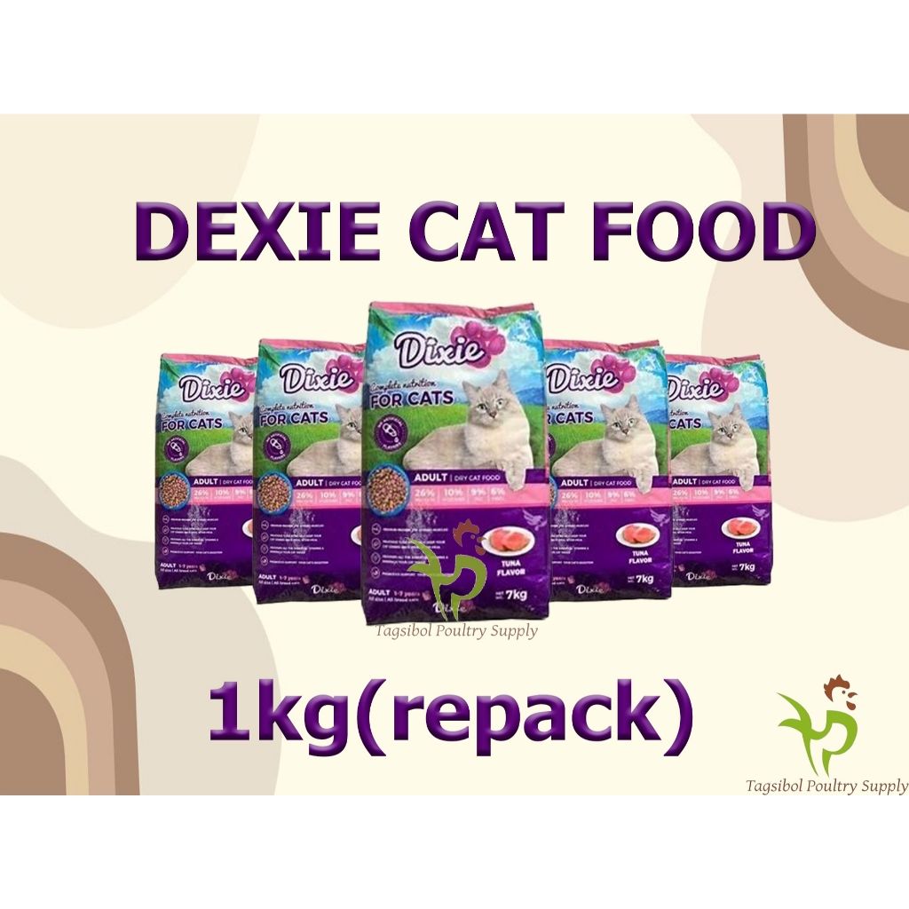 Dixie Complete Nutrition Cat Food for Adult 1kg (repack) | Shopee Malaysia