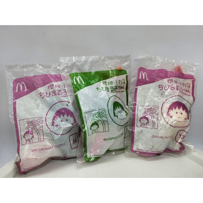 (Sealed) McDo Chibi Maruko Chan Character Figures | Shopee Malaysia