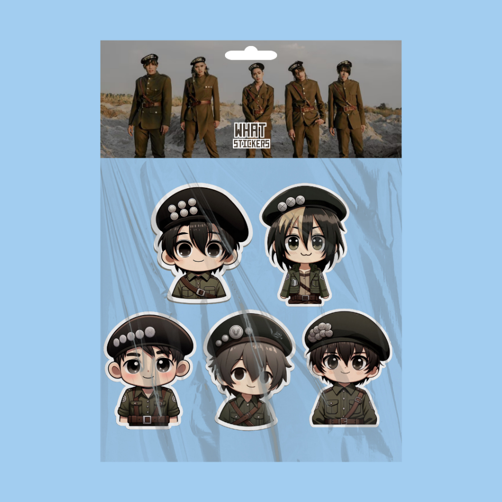 SB19 Chibi Stickers (Justin, Ken, Pablo, Stell, Josh) | Shopee Malaysia