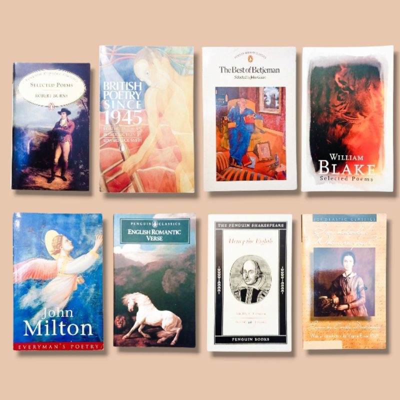 POETRY BOOKS | Assorted Classic Poems, Love Emily Dickinson Robert ...