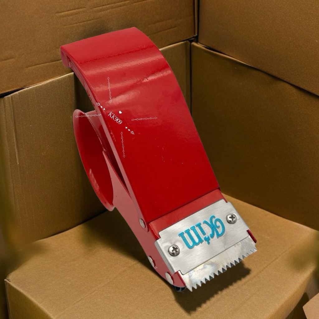 Metal Packaging Tape Dispenser Big Packing Tape Cutter Parcel Bulky ...