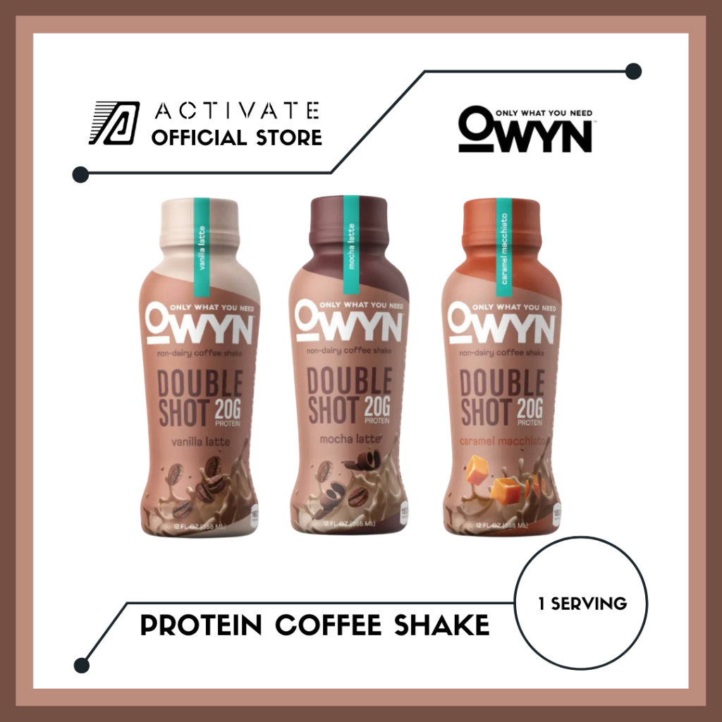 Owyn Protein Coffee Shakes (355 ml)- 1 serving, 20g of protein, keto ...