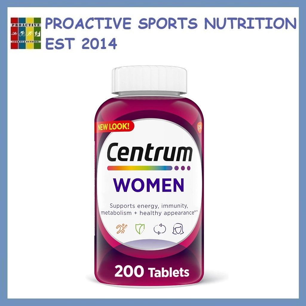 Centrum Women Multivitamins (New Look), 200 Tablets | Shopee Malaysia