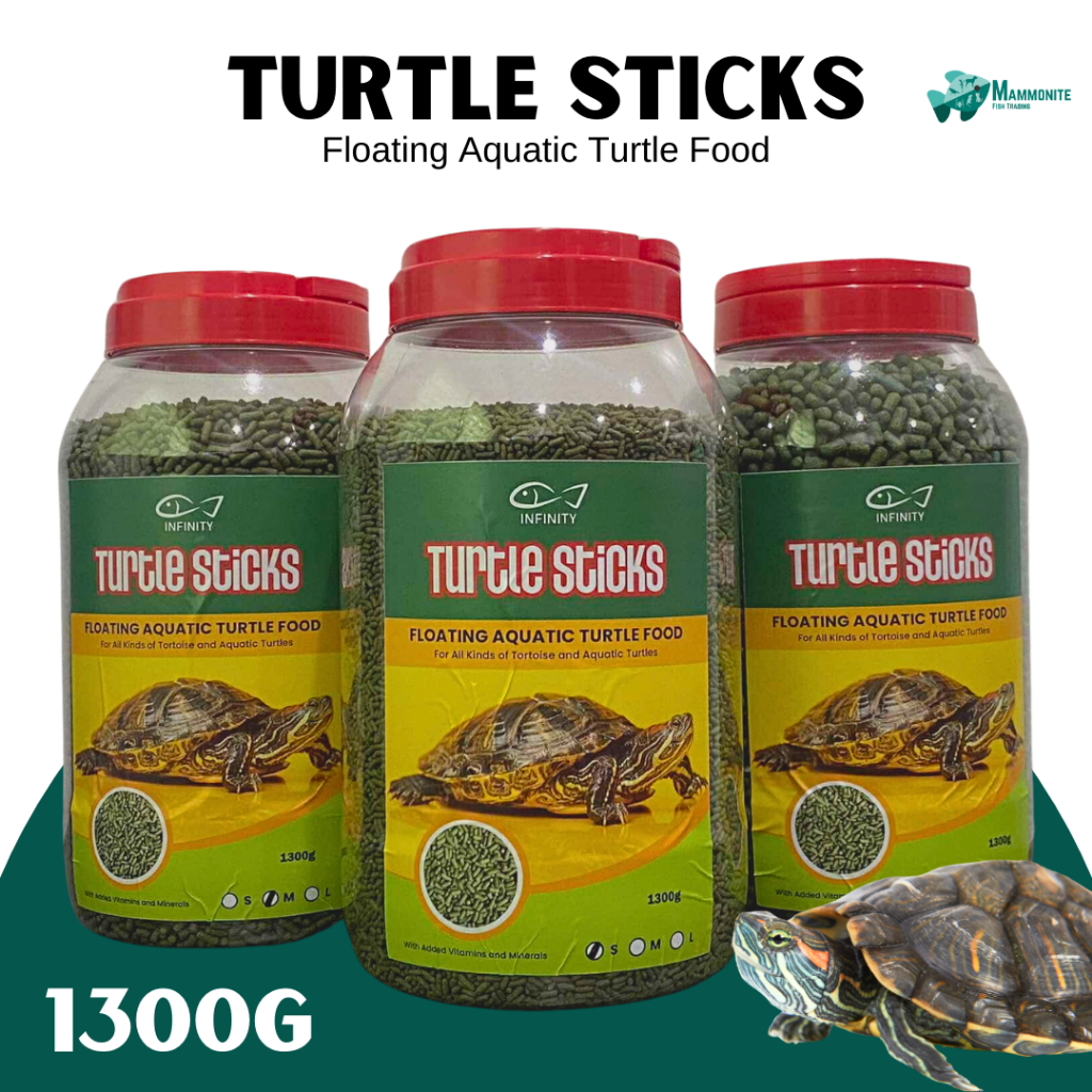 Infinity Turtle Sticks Floating Turtle Food 1300G Small, Medium and ...