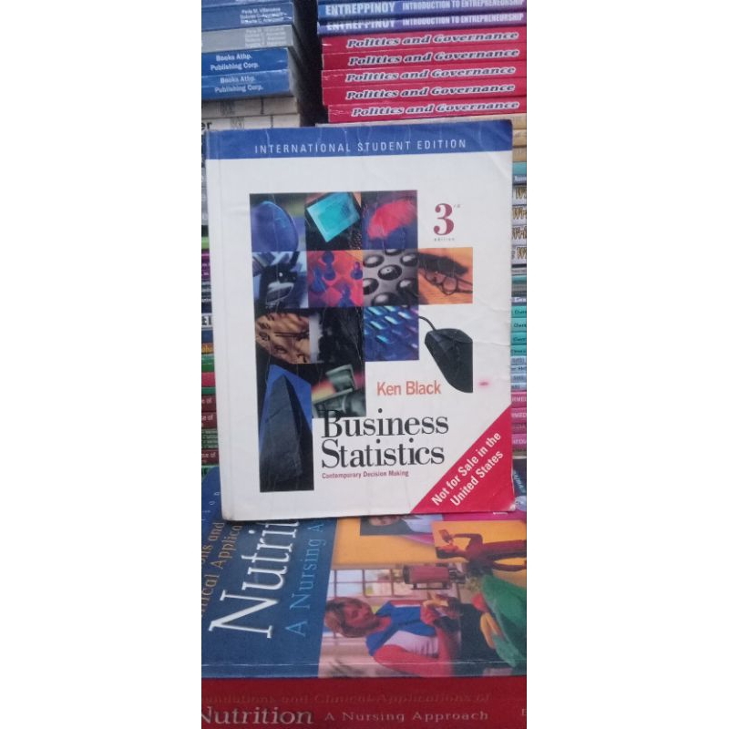 BUSINESS STATISTICS 3RD EDITION (USED) | Shopee Malaysia
