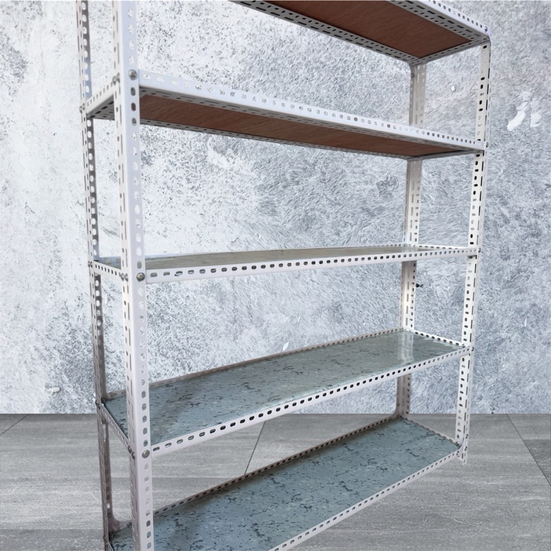 5-LAYER HEAVY DUTY STEEL RACK / SLOTTED ANGLE BAR RACK / METAL RACK ...