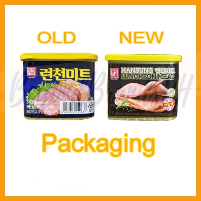 Hansung Korean Luncheon Meat Spam 340g expiry July 2026 | Shopee Malaysia