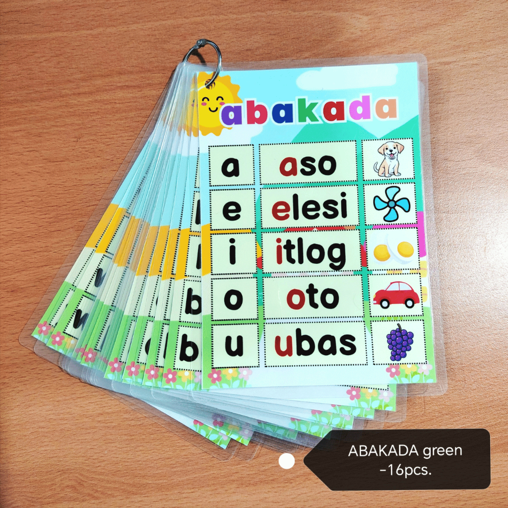 ABAKADA Flashcards: Pagbasa sa Filipino with Sample Pictures and Words ...
