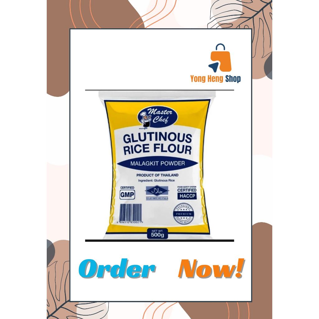 Masterchief Branded Glutinous rice flour (malagkit powder)masterchef ...