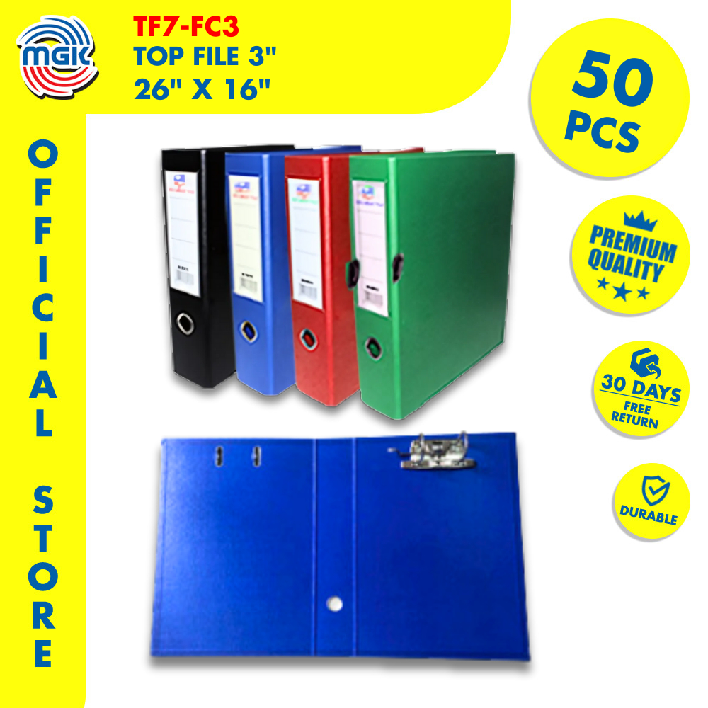 MGK Lever Archfile Top File 3 Inches 50 pcs | Shopee Malaysia