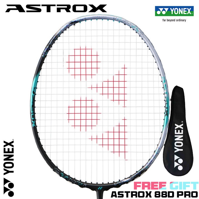 YONEX ASTROX 88D Pro 3rd Gen Badminton Racket Full Carbon Single 4U 25Lbs 83g Made In Japan ...