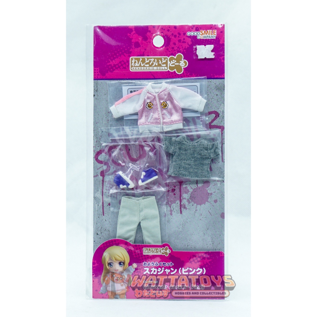 Nendoroid Doll: Outfit Set (Souvenir Jacket - Pink) | Shopee Malaysia