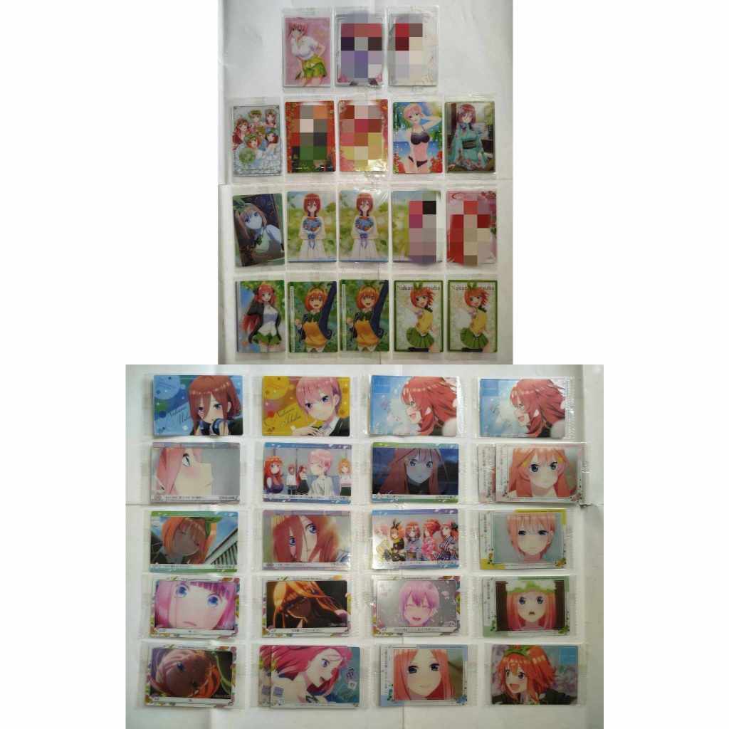 The Quintessential Quintuplets Anime Cards (Sealed) (Official) | Shopee ...