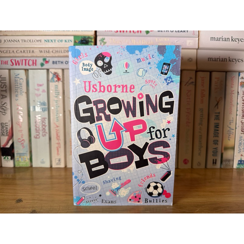 Usborne Growing Up for Boys by Alex Frith Self Help Non Fiction Puberty ...