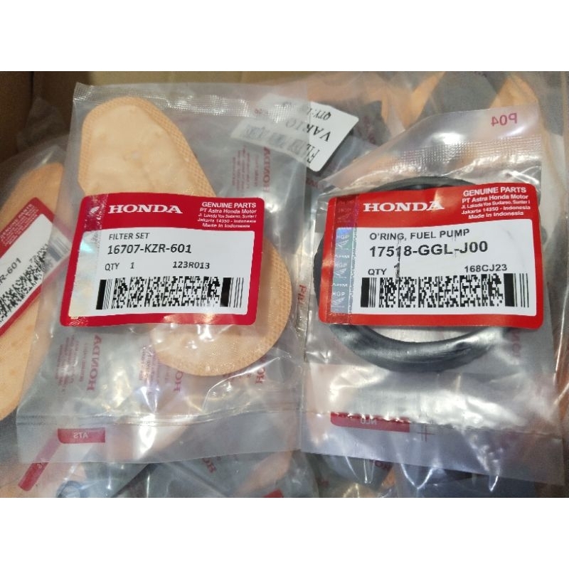 Honda Click V1, V2 / Beat Fi V2 / RS 125 Fi/ Genio 110 Fuel Filter + O ...