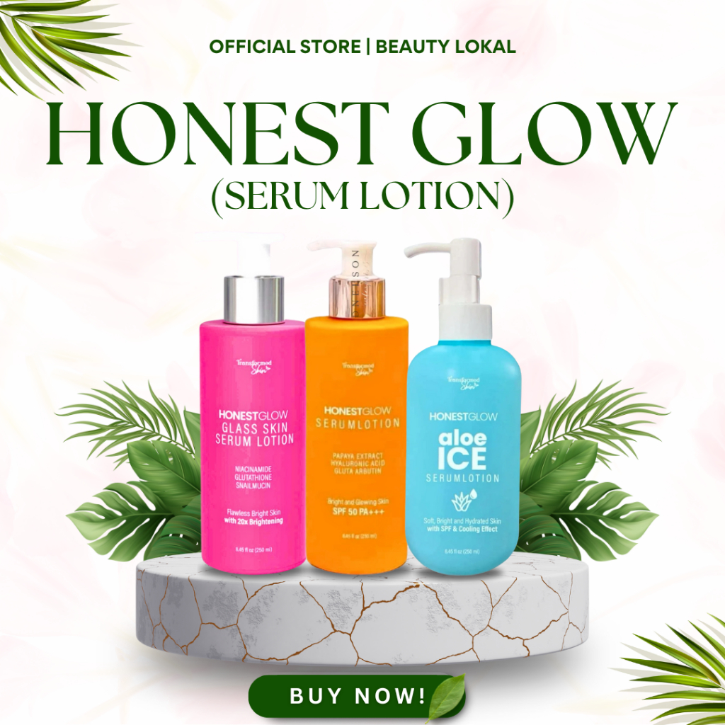 Honest Glow SERUM LOTION GLASS SKIN SERUM LOTION ALOE ICE SERUM LOTION ...