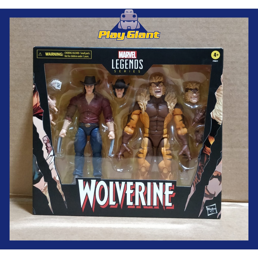 Marvel Legends Wolverine 50th Logan vs Sabretooth 6inch 2-Pack (JAN ...
