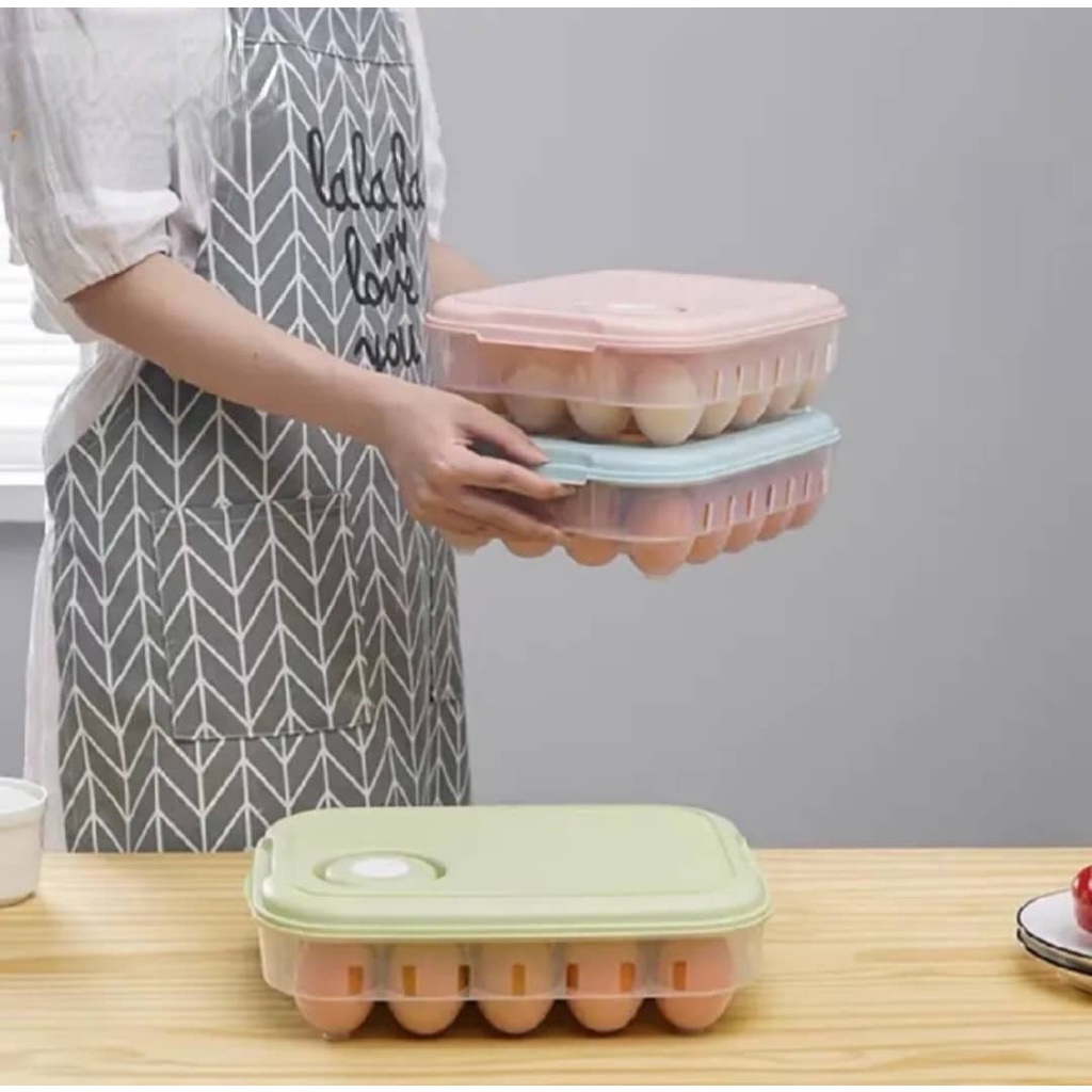 20 Holes Egg Tray box egg fresh box refrigerator tray | Shopee Malaysia