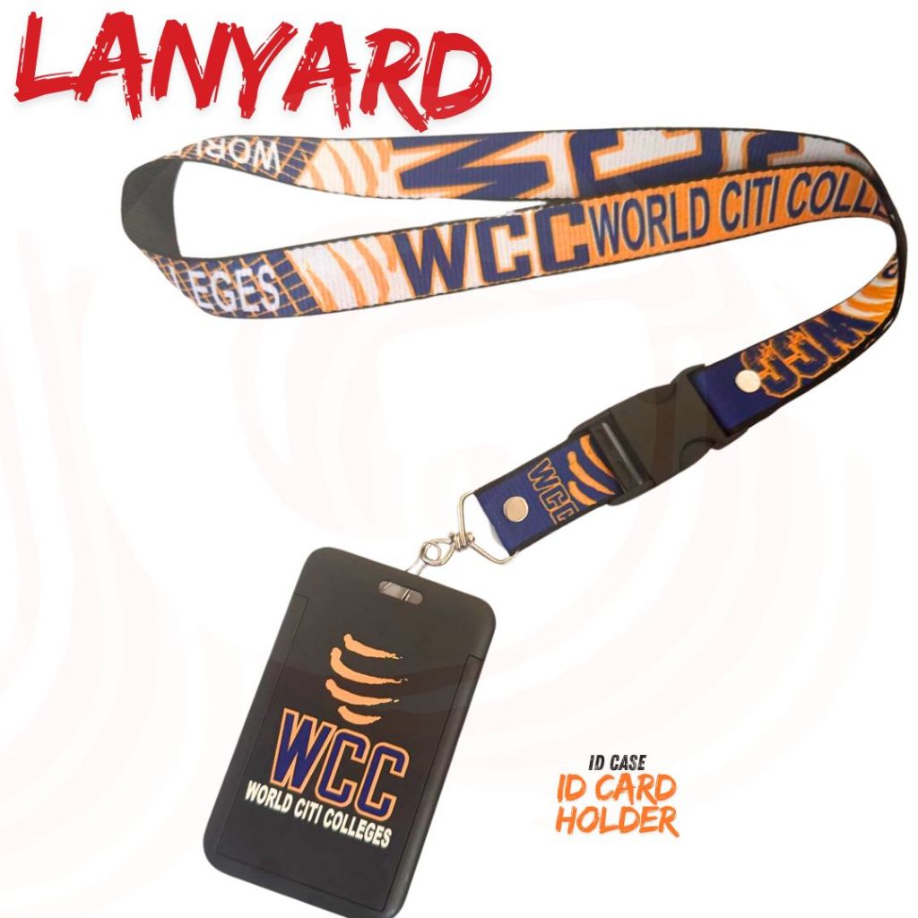 New WCC World Citi Colleges Id Badge Id Lace id Clip Id Holder Lanyards ...