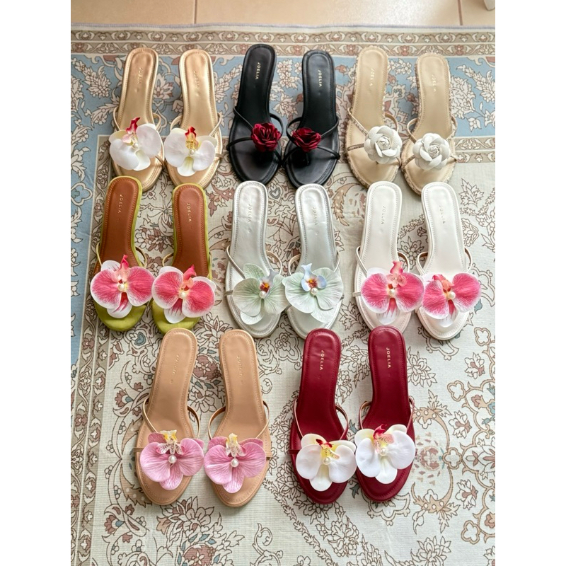 JOELIA ERIN Kitten Heels (Flowers sold separately) | Shopee Malaysia
