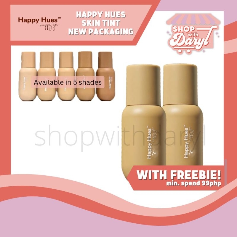 [ON HAND] HAPPY HUES, HAPPY YOU AU Naturel Skin Tint New Packaging ...
