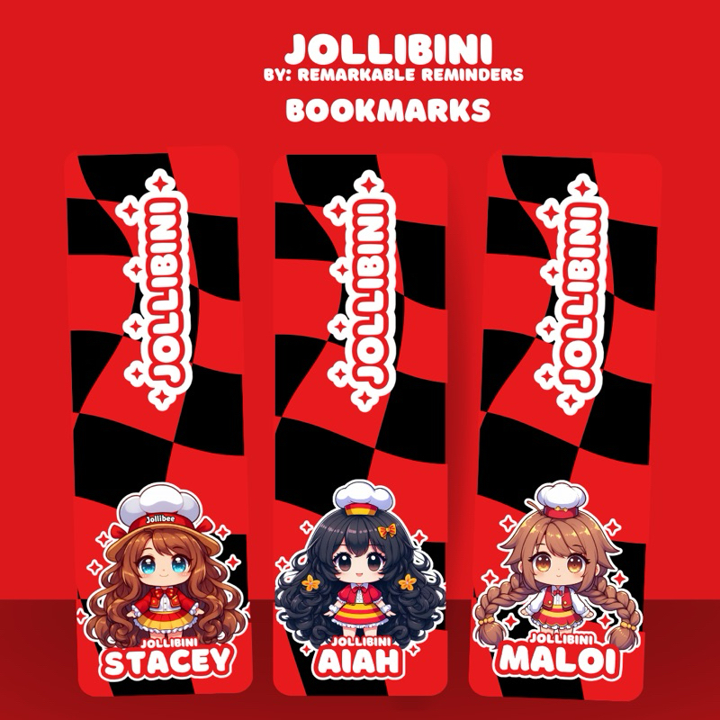 JolliBini Bini Merch Magnetic Bookmark Inspired by the girl group Bini ...