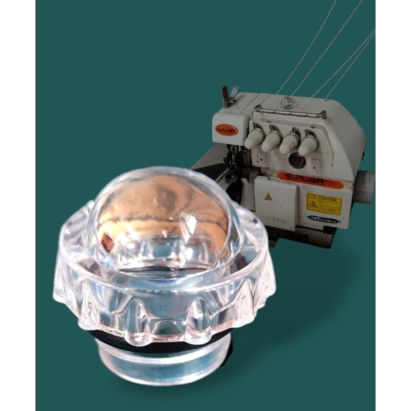 Siruba 747 Oil window with Rubber overlock sewing machine | Shopee Malaysia