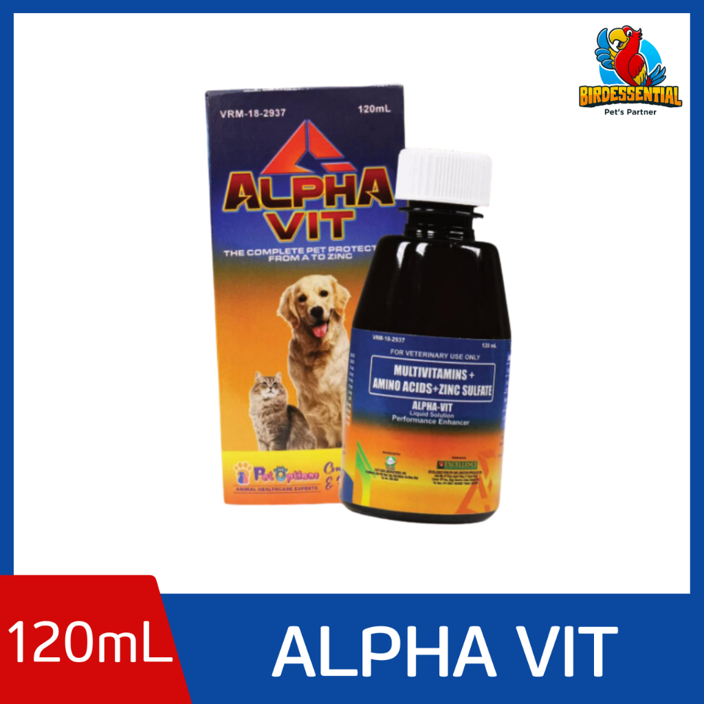 Pet Options Alpha Vit 120mL the complete pet protection from A to ZINC ...