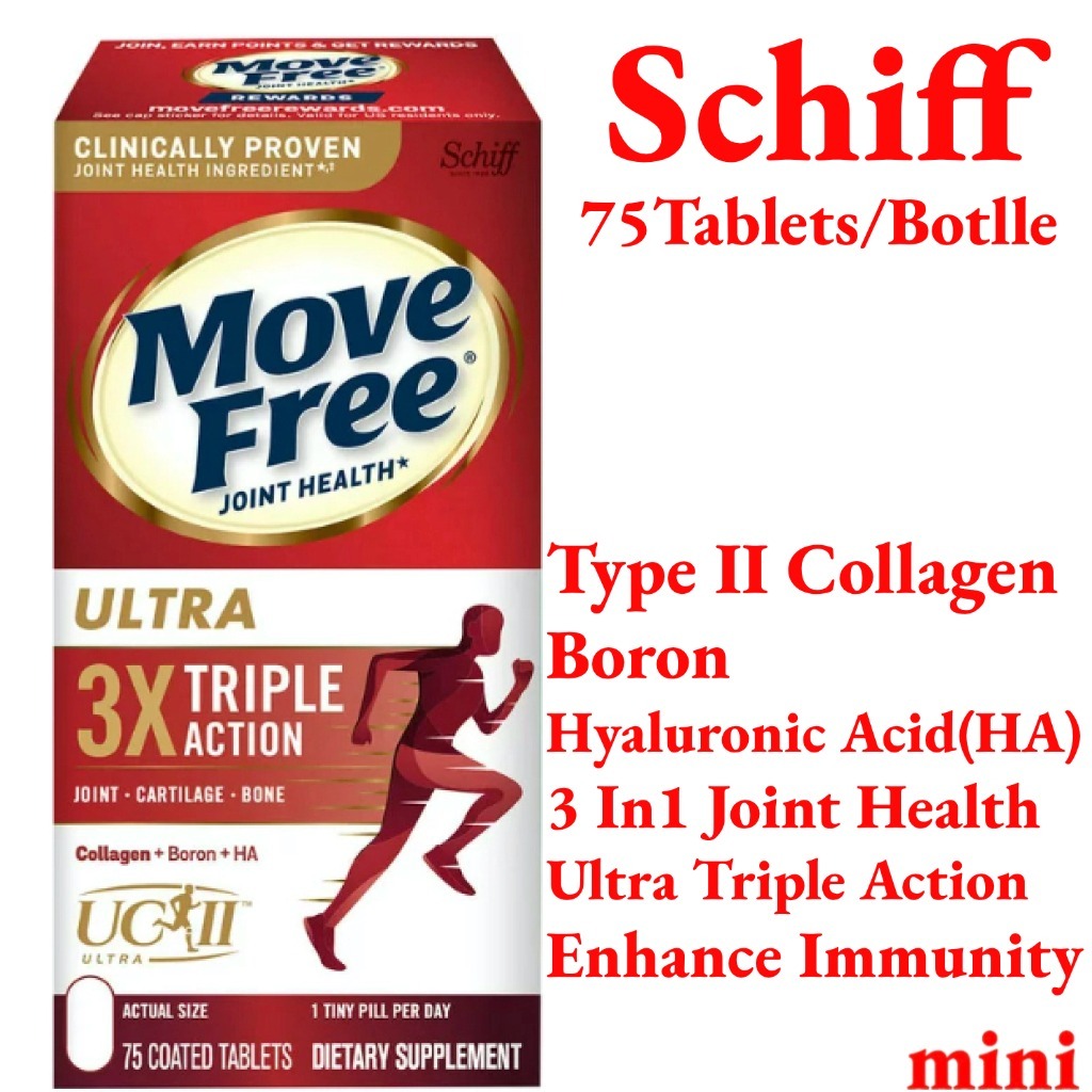 Move Free Joint Health Ultra Triple Action 75 Tablets Glucosamine ...