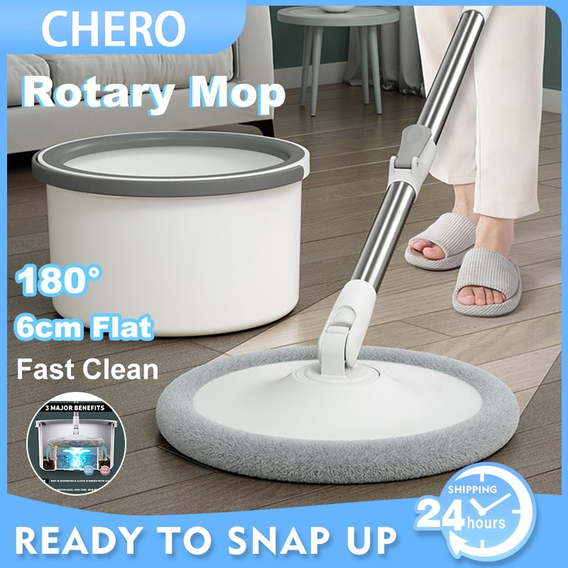 Self Wash Spin Mop Rotating Spin Mop Bucket Set Automatic Spinning ...