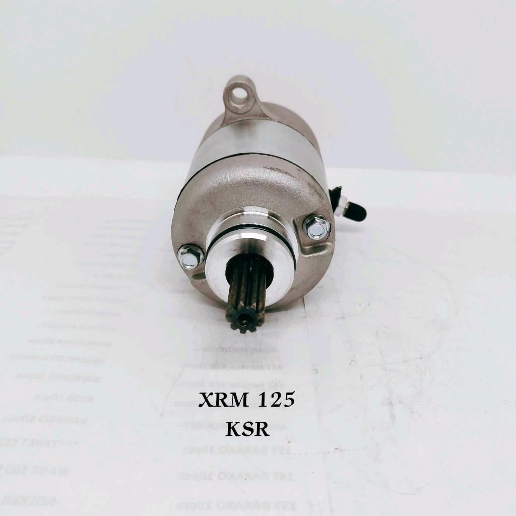 STARTER MOTOR XRM 125 ASSY KSR BRAND | Shopee Malaysia