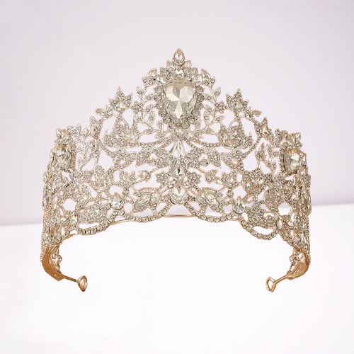 JP101 and Princess Crown High-end Birthday Headband Bridal Headdress ...