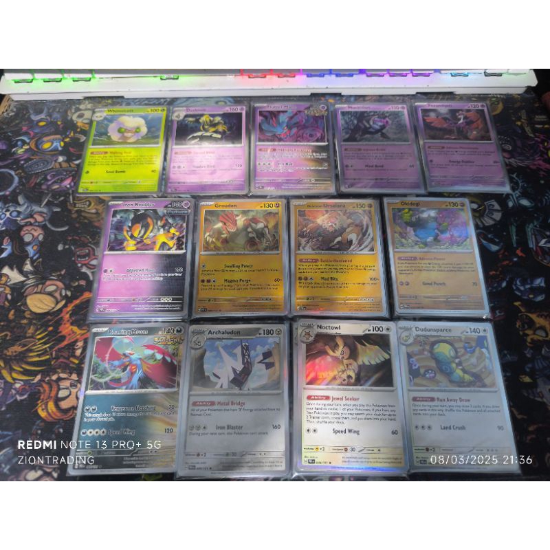Pokemon TCG Prismatic Evolution Reverse | Shopee Malaysia