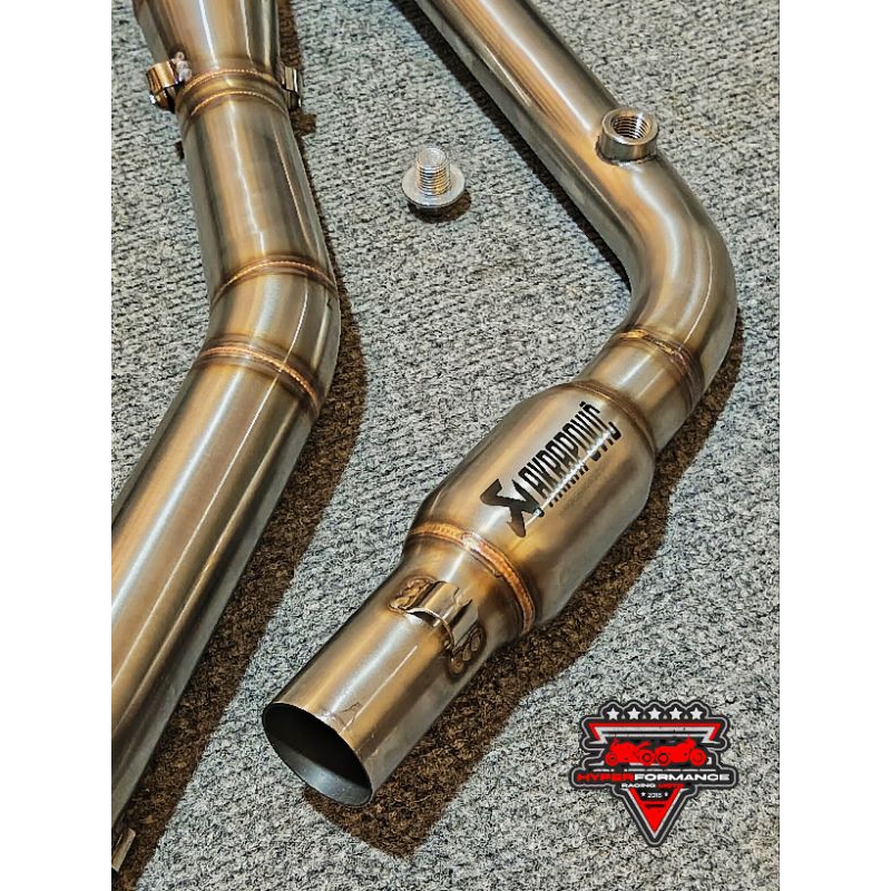 YAMAHA R15m / R15 v3 /XSR155 / m15 AKRAPOVIC Muffler Exhaust Pipe ...