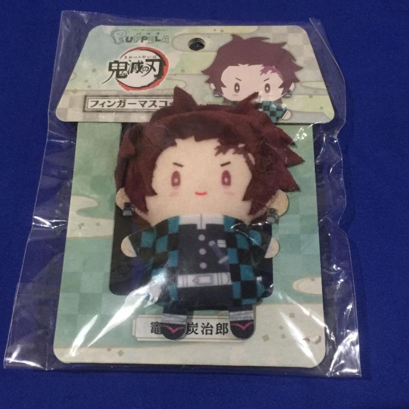 Demon Slayer: Tanjiro Kamado Finger Puppet Mascot Plush | Shopee Malaysia