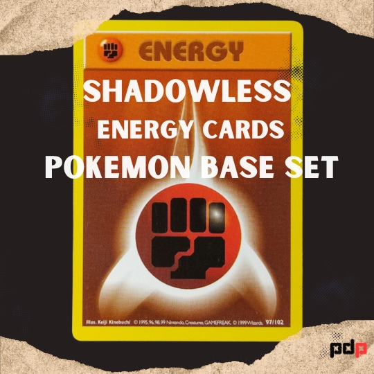 Shadowless Energy Cards - Pokémon Base Set | Shopee Malaysia