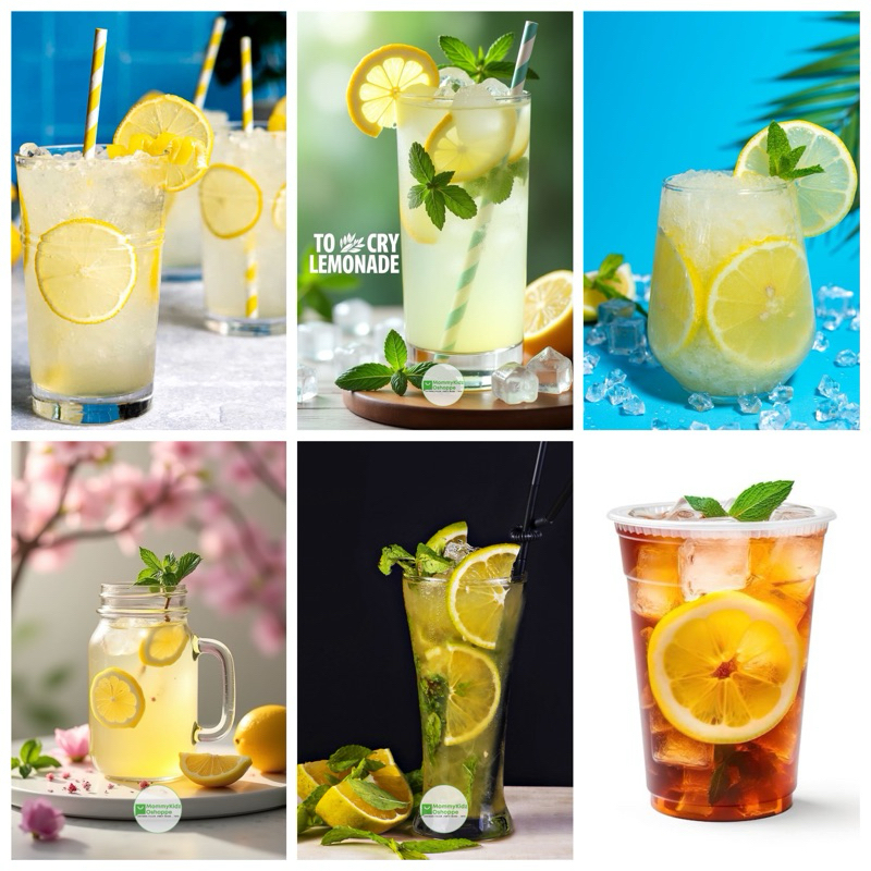 LEMONADE JUICE Theme Illustrations wall decor A4 Size Laminated | Shopee Malaysia
