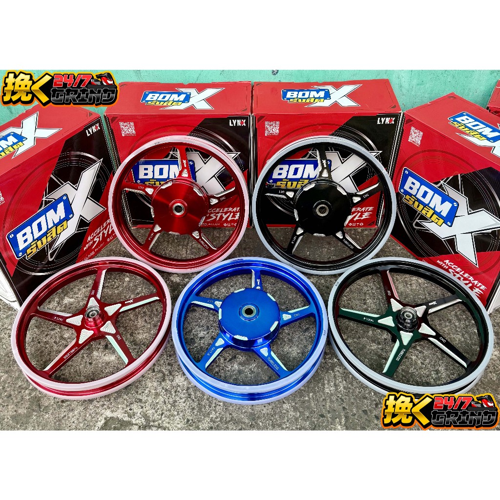 BOM RANGSIT MAGS Vela For Yamaha Mio i 125 / M3 (5 Spokes) | Shopee ...
