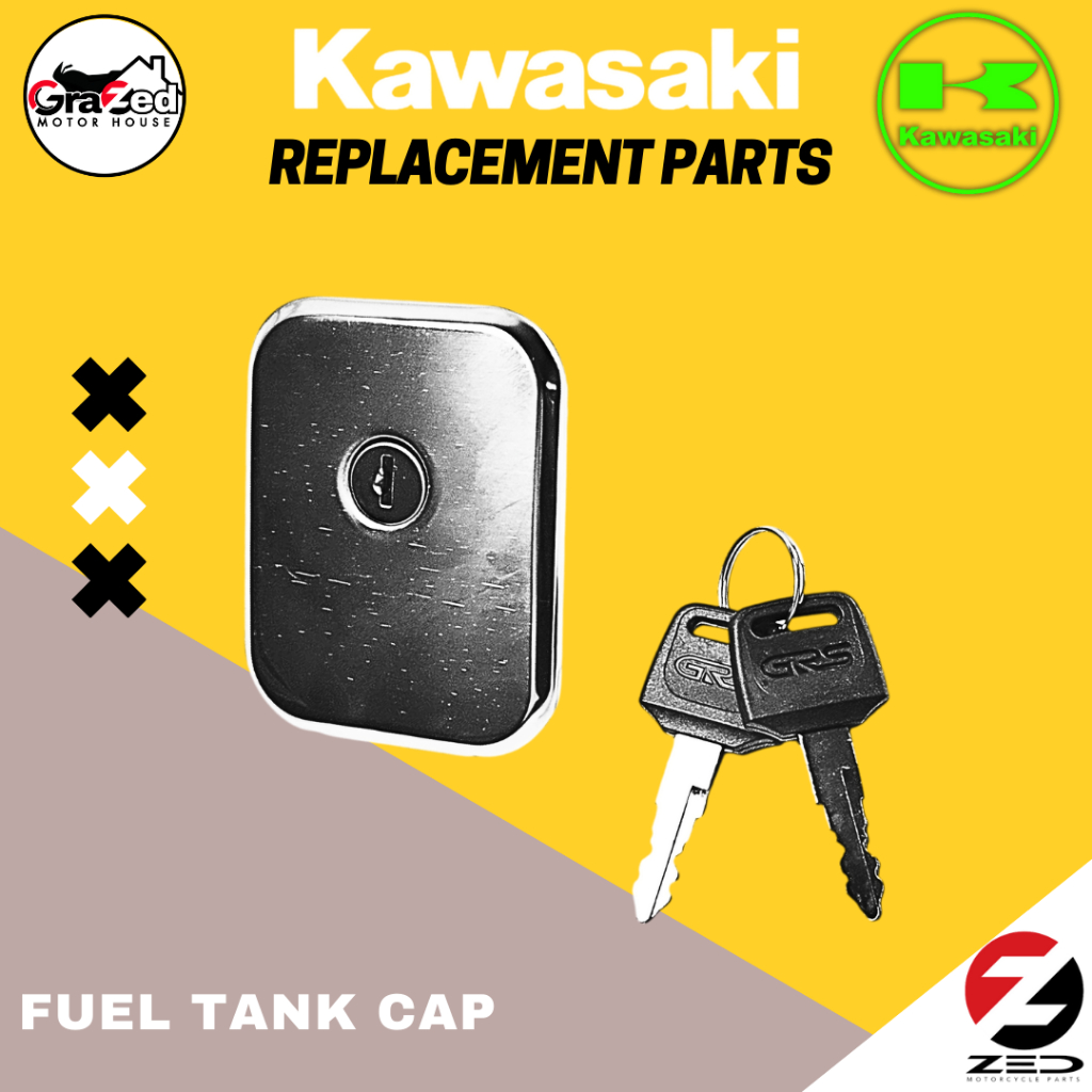 Kawasaki Barako 175 / HD3 Fuel Tank Gas Cap (replacement) | Shopee Malaysia