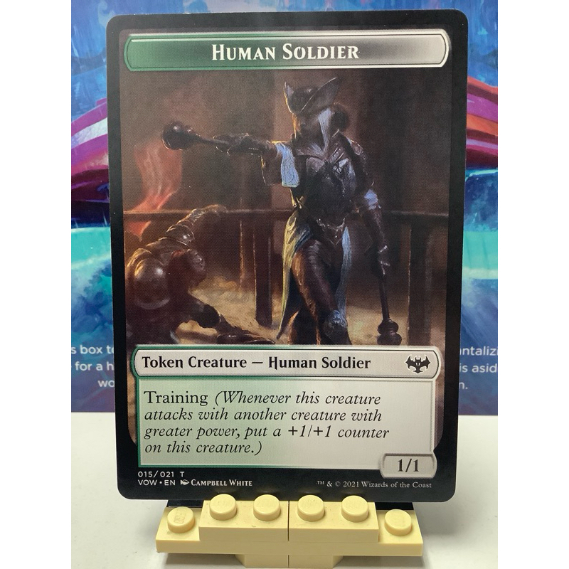 MTG - Human Soldier TOKEN (Innistrad: Crimson Vow) | Shopee Malaysia