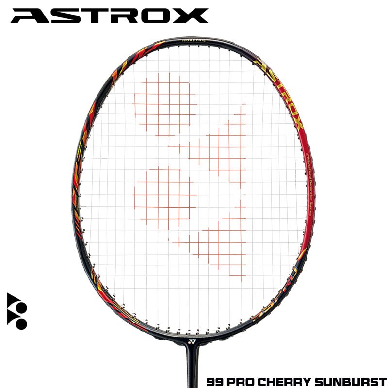 YY ASTROX 99 PRO Cherry Sunburst Badminton Racket Full Carbon Single 4U ...